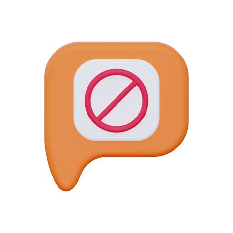 3d Block Message Icon 10872703 Png