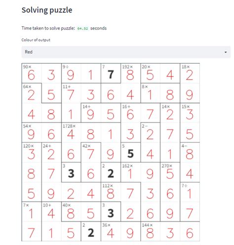 github declan stockdale garbutt streamlit calcudoku solver