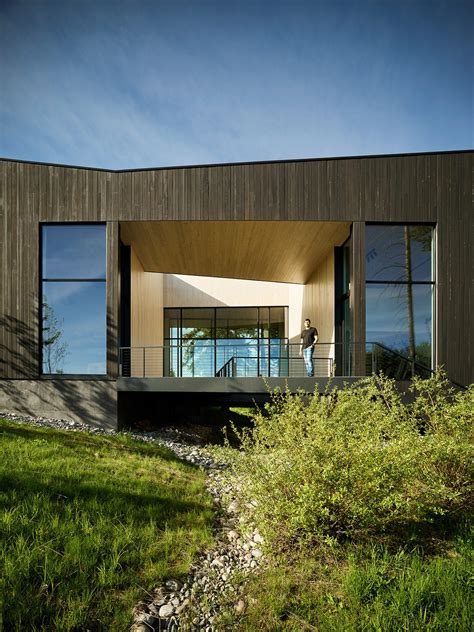 Clb Architects Creates Trio Of Tectonic Structures For Wyoming Residence