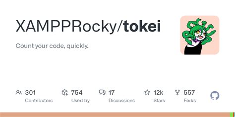 GitHub XAMPPRocky Tokei Count Your Code Quickly