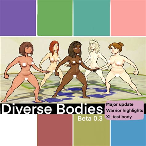 Ll Diverse Bodies Customiser Addons Other Games Loverslab