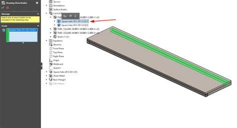 Creating Isolated Views Of Individual Solid Bodies Within Drawings For