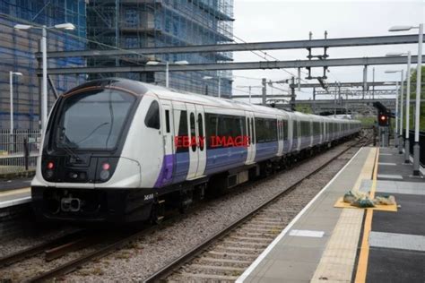 Photo Class 345 Aventra 7 Car Emu No 345 010 On A Shenfield Liverpool
