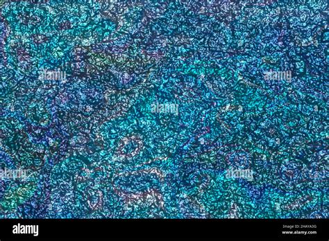 Abstract Blue Metallic Background With Textured Surface Design Art