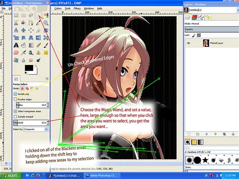 Using The GIMP Levels Tool Using The GIMP Levels Tool