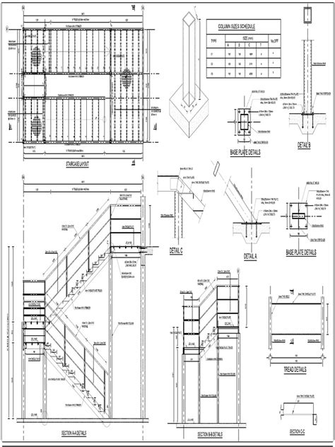 Steel Staircase Details Pdf Pdf