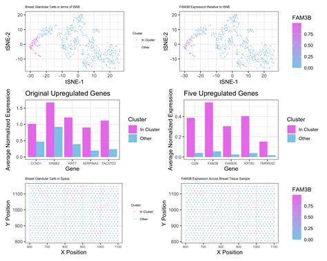 Breast Glandular Cells In Eevee Data Set Genomic Data Visualization