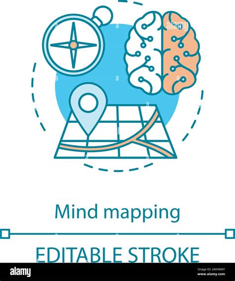 Mind Mapping Concept Icon Critical Thinking Logical Reasoning Analytical Skill Objective
