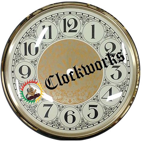 Clock Bezel 7 78 With Convex Glass With Hinge Clockworks