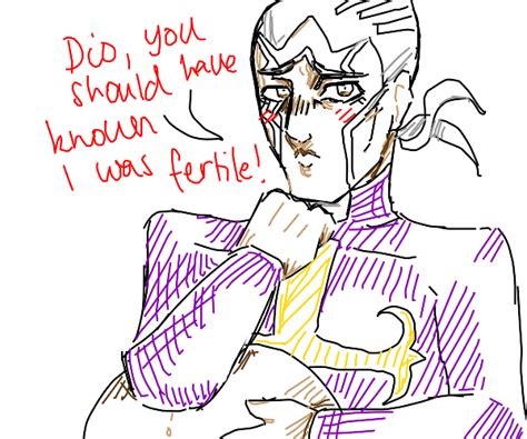 Enrico Pucci Is Having Twins Drawception