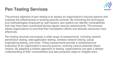 Ppt Pen Testing Services Powerpoint Presentation Free Download Id