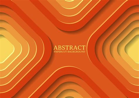 Premium Vector Abstract Hexagon Papercut Design Background With Overlap Layer D Hexagon