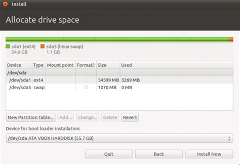 Manual Disk Partitioning Guide For Ubuntu 1104