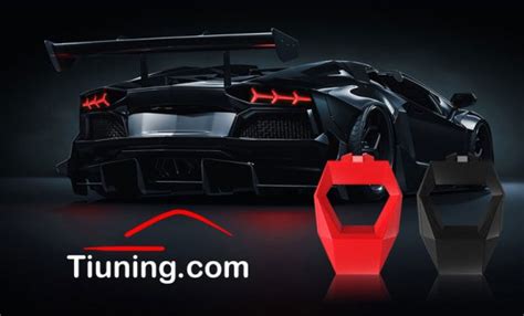 قاب کیلس استارتر طرح لامبورگینی تیونینگ دات کام کاور دکمه استارت