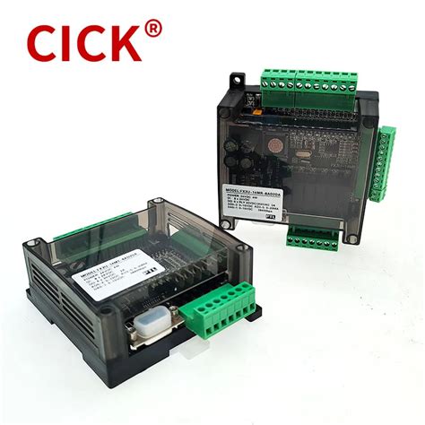 Fx3u 14mr 14mt Plc Rs232 Rs485 Modbus 24vdc 8 In 6 Out Anolog 6ad 2da Relay 