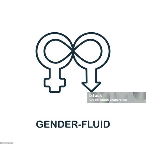 Lgbt 컬렉션의 성별 유체 아이콘입니다 간단한 라인 템플릿 웹 디자인 및 인포 그래픽을위한 성별 유체 아이콘 0명에 대한 스톡 벡터 아트 및 기타 이미지 Istock