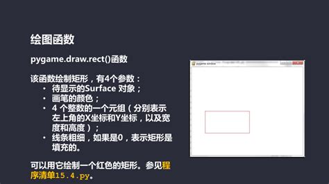 Python少儿趣味编程《第15课 Pygame基础》课件共19张ppt21世纪教育网 二一教育 Python少儿趣味编程《第15课 Pygame基础》课件共19张ppt21世纪教育网 二一教育