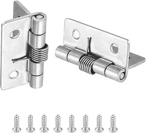 2pcs Spring Hinges Self Closing Spring Hinges 304 Stainless Steel