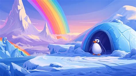 Premium Photo Emergence Of Vibrant Rainbow Slide