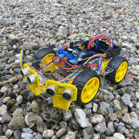 jual robot arduino avoider 3 sensor robot penghindar halangan with 3