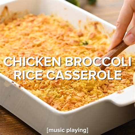 Chicken Broccoli Rice Casserole Artofit