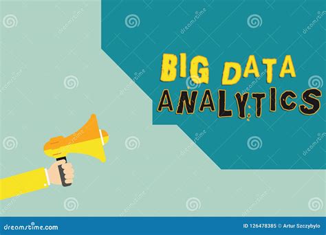 Text Sign Showing Big Data Analytics Conceptual Photo The Process Of Examining Large And Varied