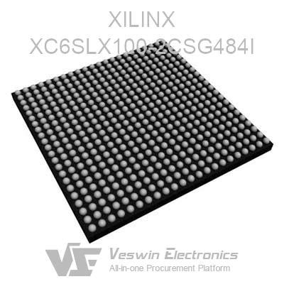 XC6SLX100 2CSG484I XILINX Processors Microcontrollers Veswin Electronics