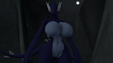 Rule 34 3d 3d Artwork Anthro Dnrud12 Lugia Nintendo Pokémon