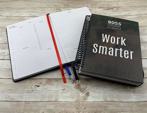 This Personal Productivity Notebook Gives You Space To Plan Out Your Goals