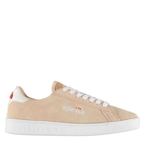 Womens Ellesse Campo Low Trainers In Beige