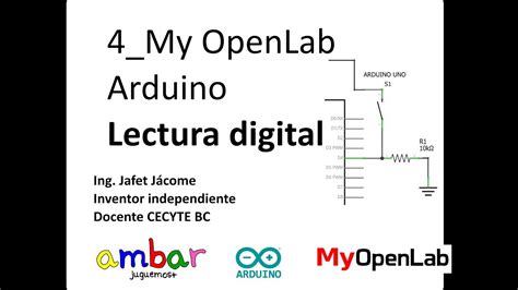 4lectura Digital Arduino Y My Open Lab Youtube