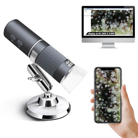 Ninyoon 4k Wifi Microscope For Iphoneandroid Pc 50 To 1000x Usb