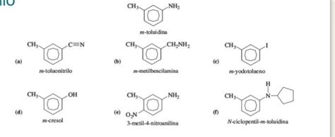 Solved Show How You Can Trasform The M Toluidine To The