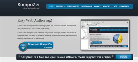 top open source tools for web design