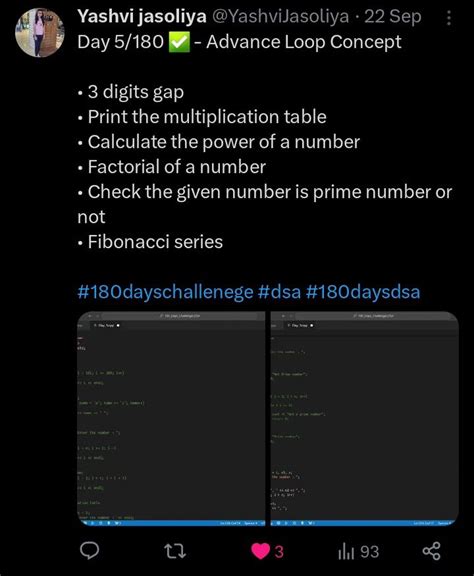 Yashvi Jasoliya on LinkedIn: #30days #180dayschallenege ...