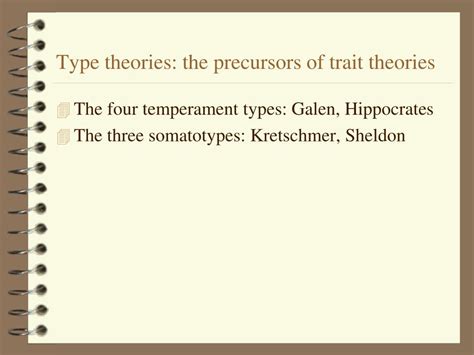 Ppt Chapter 7 The Trait Approach Theory And Application Powerpoint Presentation Id3061052