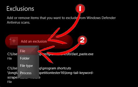 Microsoft Antivirus Windows 10 Defender False Positive How To Set