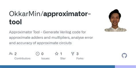 Github Okkarminapproximator Tool Approximator Tool Generate Verilog Code For Approximate