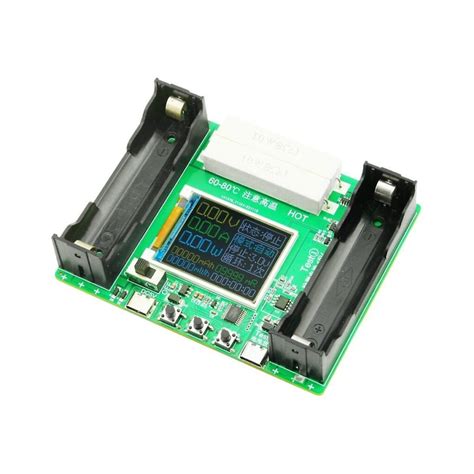 USB C LCD Display Battery Capacity Tester MAh MWh Lithium Battery Digital Battery Power Detector