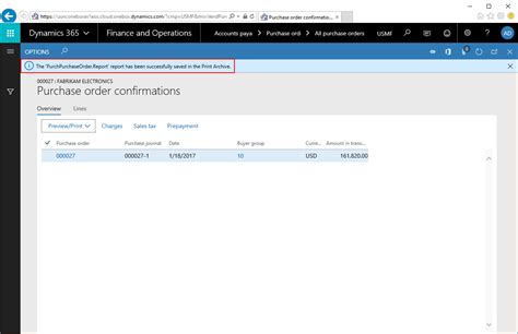 Dynamic Report Filenames In Print Archive In Dynamics 365 For Finance And Operations Docentric Ax