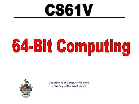 64 Bit Computing