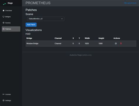 Patches Audectra Documentation Patches Audectra Documentation