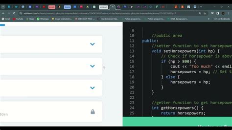 06 Example Of Encapsulation C Intermediate Sololearn Youtube