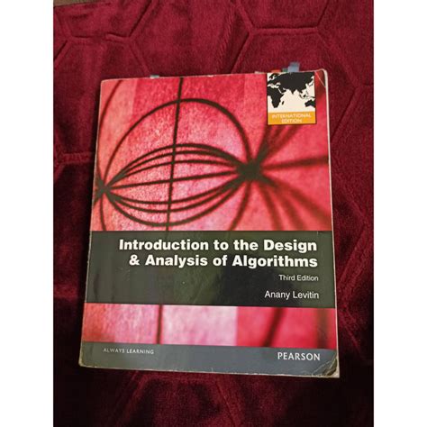 introduction to the design and analysis of algorithms 原文書 蝦皮購物
