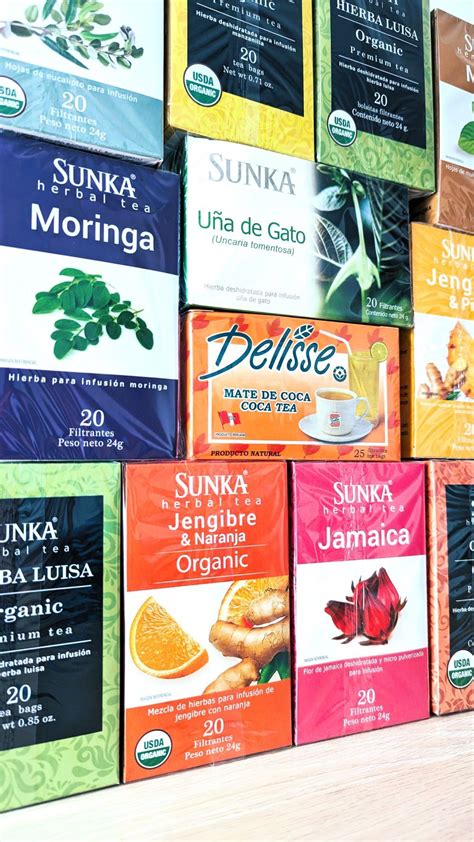Peruvian Tea Kit Delisse Coca Mate And Herbal Tea Zias Beauties