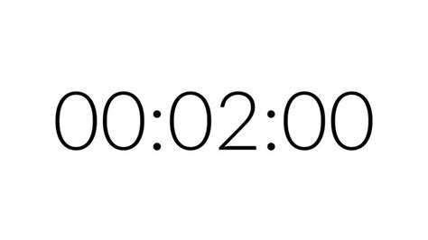 5 Second Countdown Timer With Black Number On White Background Countdown Timer Modern From 5