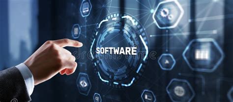 Software Development Internet Network Technology Concept Stock Illustration Illustration Of