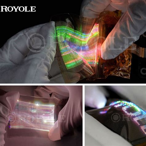 Royole S Micro LED Display Is Stretchable Foldable