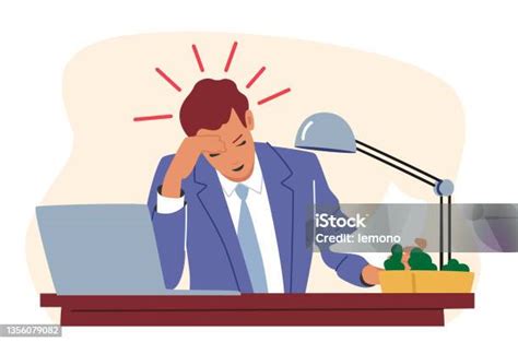 스트레스 과부하가 있는 마감 개념으로 인해 사무실에서 직원을 압박했습니다 과부하 혼란 사업가 는 노트북에 앉아 동기 부여에 대한 스톡 벡터 아트 및 기타 이미지 Istock