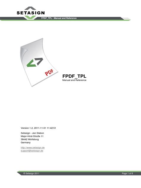 Fpdf Tpl Manual 12 Pdf Pdf Parameter Computer Programming Computer Data